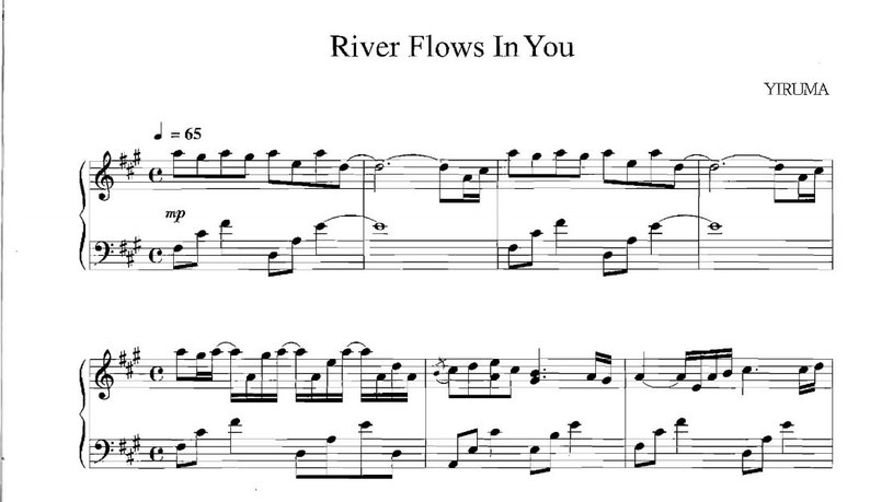 Piano Album of Yiruma E-book (PDF) - 30 Piano Songs Kiss the Rain ...