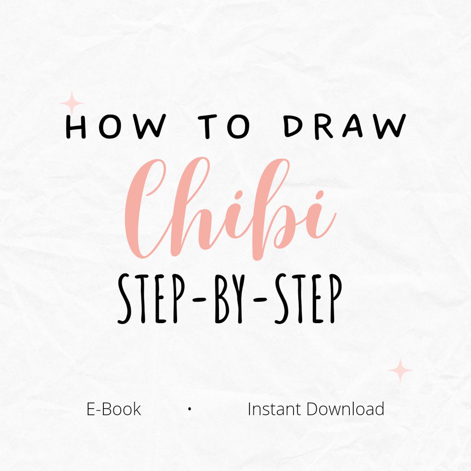 How to Draw Chibi | Step by Step Guide PDF E-book - Etsy