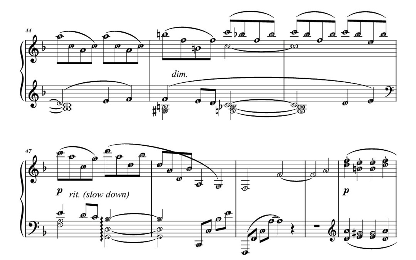 Reverie - Debussy | SELF LEARNING SERIES With Note Names, Finger Numbers Meanings Grade 7 - Etsy