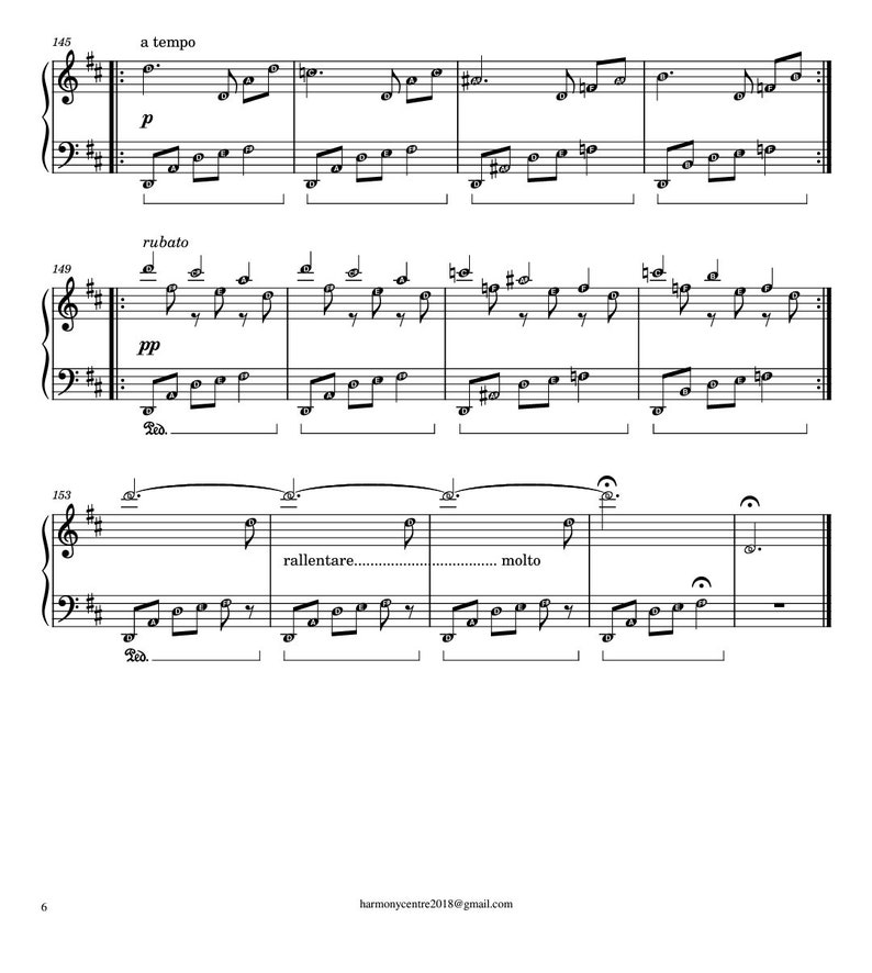 Le Onde Ludovico Einaudi Piabo Sheet Music Score With Note Names PDF ...