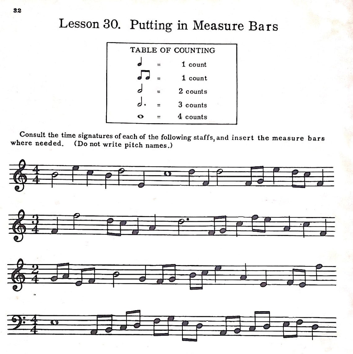 Music Note Names Worksheets 30 Sheets for Theory Lessons PDF VERY ...