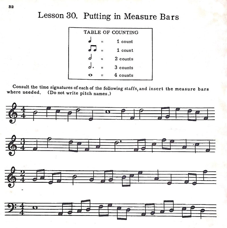 Music Note Names Worksheets | 30 Sheets for Theory Lessons PDF VERY ...