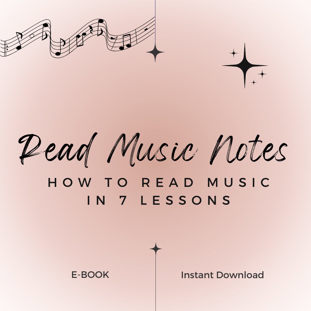 Learn How to Read Music Notes Education Self Learning Series Sight ...