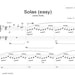 Solas easy Version Piano Sheet Music Score With Note Names - Etsy