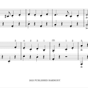 Easy Rush E | Grade 1 - 2 Piano Sheet Music Score Self Learning Series With Note Names MODERN ...