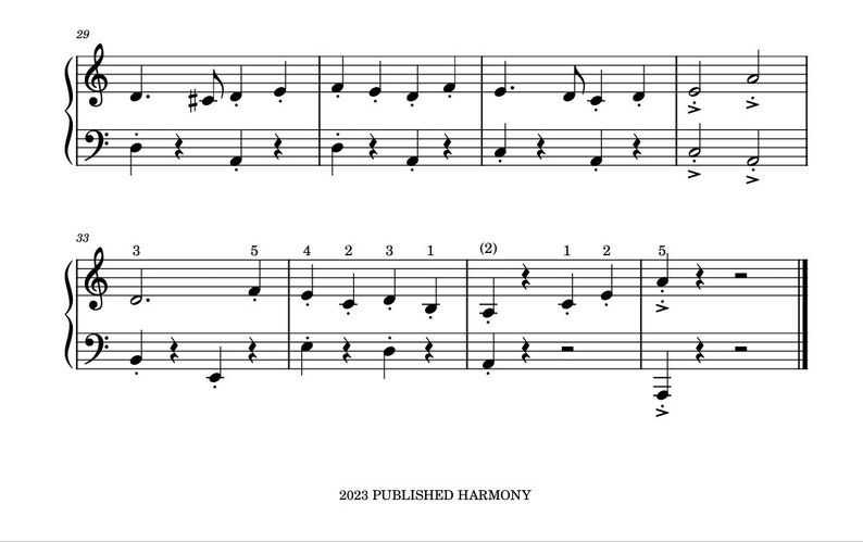 Easy Rush E | Grade 1 - 2 Piano Sheet Music Score Self Learning Series ...