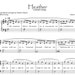 Heather (conan Gray) Piano Sheet Music Score With Note Names for Grade ...
