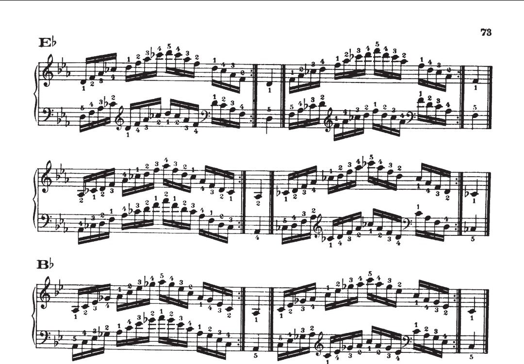 Scales Arpeggios Broken Chords for Pianoforte Universal Method - Etsy