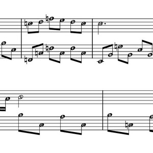 AGA NAGA | Piano Music Sheet Easy With Note Names Mp3 - Etsy