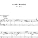 Our Father (don Moen) | Piano Sheet Music With Letter Names Grade 2 - Etsy