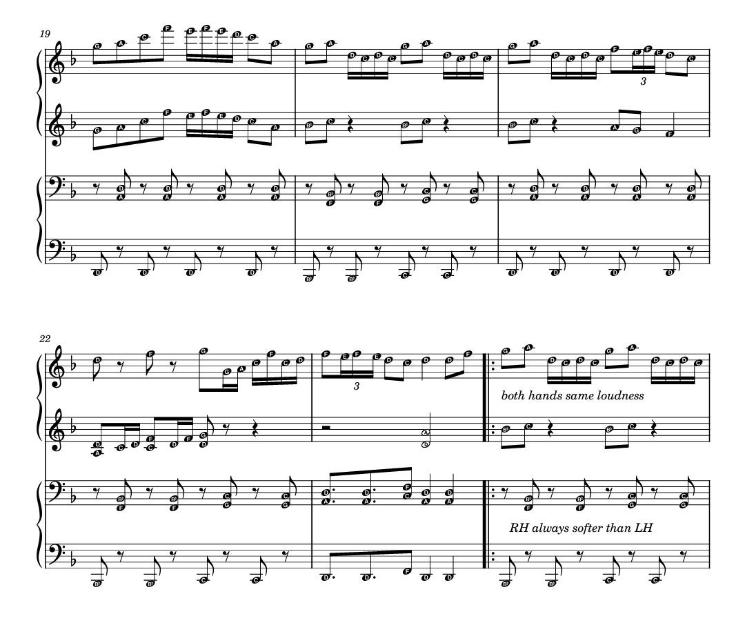 Senbonzakura - Hatsune Miku | Piano Sheet for Duet 4 Hands Arranged by ...