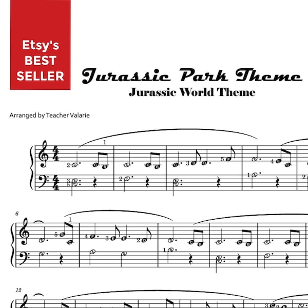 Jurassic World Theme - Etsy