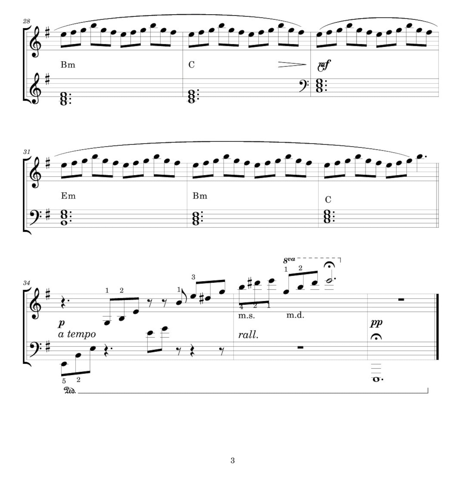 Solas easy Version Piano Sheet Music Score With Note Names - Etsy