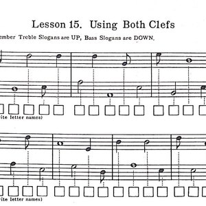 Music Note Names Worksheets | 30 Sheets for Theory Lessons PDF VERY ...