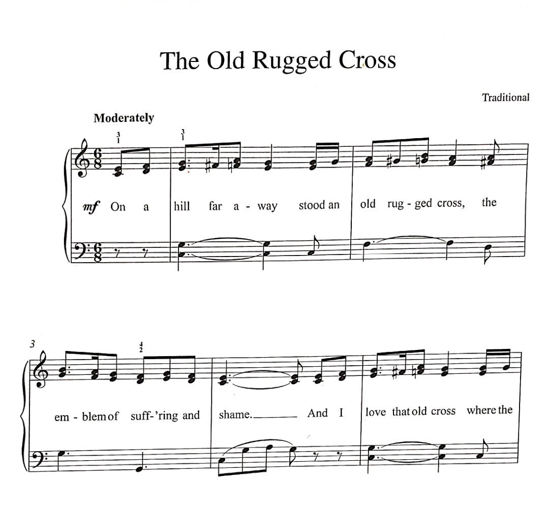 Beginner Gospel for Piano E-BOOK Music Sheets PDF Religious Hymn - Etsy