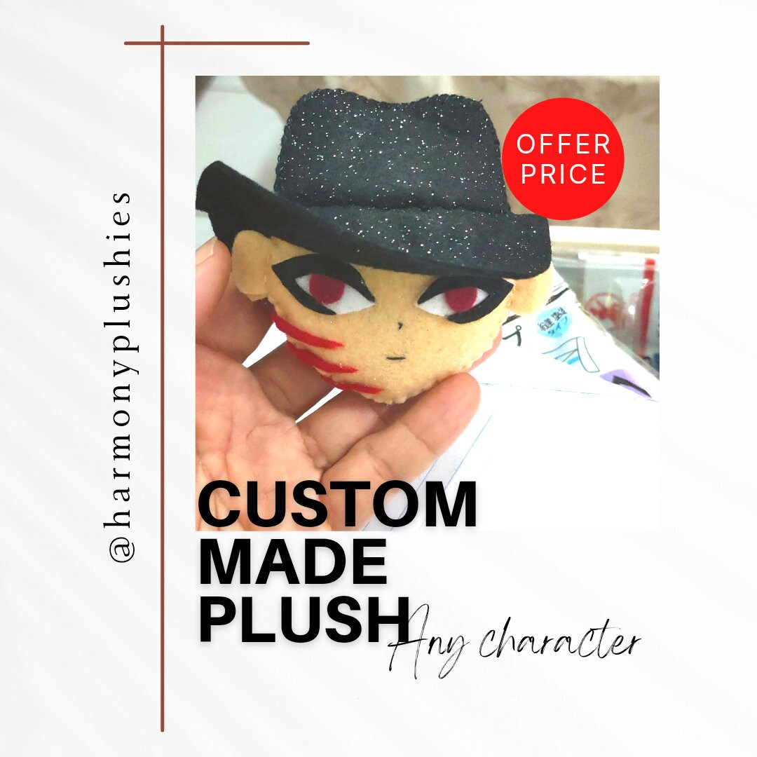 Custom Made Plush Any Character - Etsy