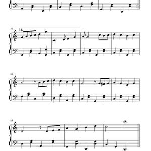 Chinese New Year Songs Medley for Piano Grade 2 Sheet Music Score With ...