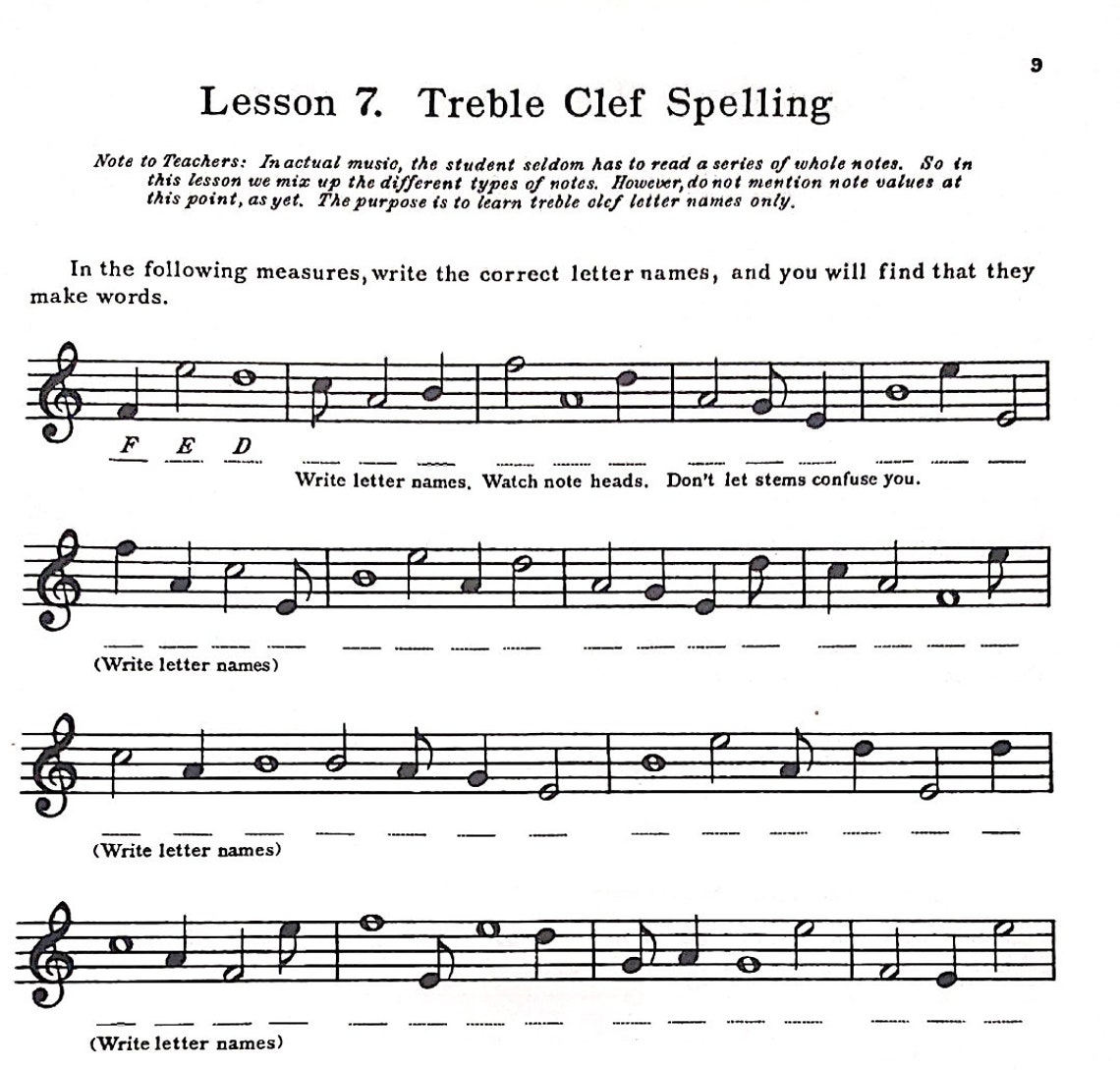 Music Note Names Worksheets 30 Sheets for Theory Lessons PDF VERY ...