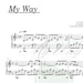 My Way (frank Sinatra) Piano Sheet Music Score With Note Names Oldies ...