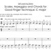 Scales, Arpeggios & Chords ( C G D Majors ) With Free Pieces | Piano ...
