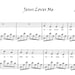 Jesus Loves Me | 3 Types Piano Sheet Music Score With Note Names Bundle ...