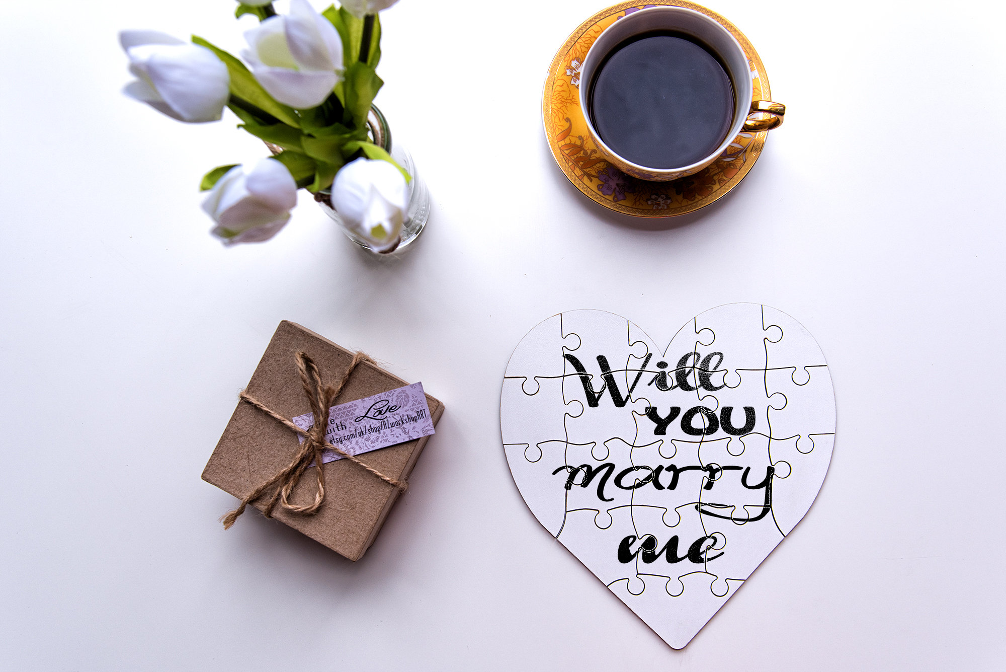 Will You Marry Me Puzzle Custom puzzle Proposal Puzzle | Etsy