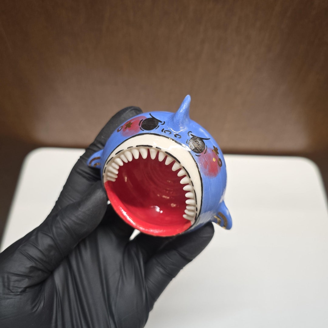 Big Mouth Shark Bebe 2 Sauce Pot, Planter, Jewerly Pot - Etsy