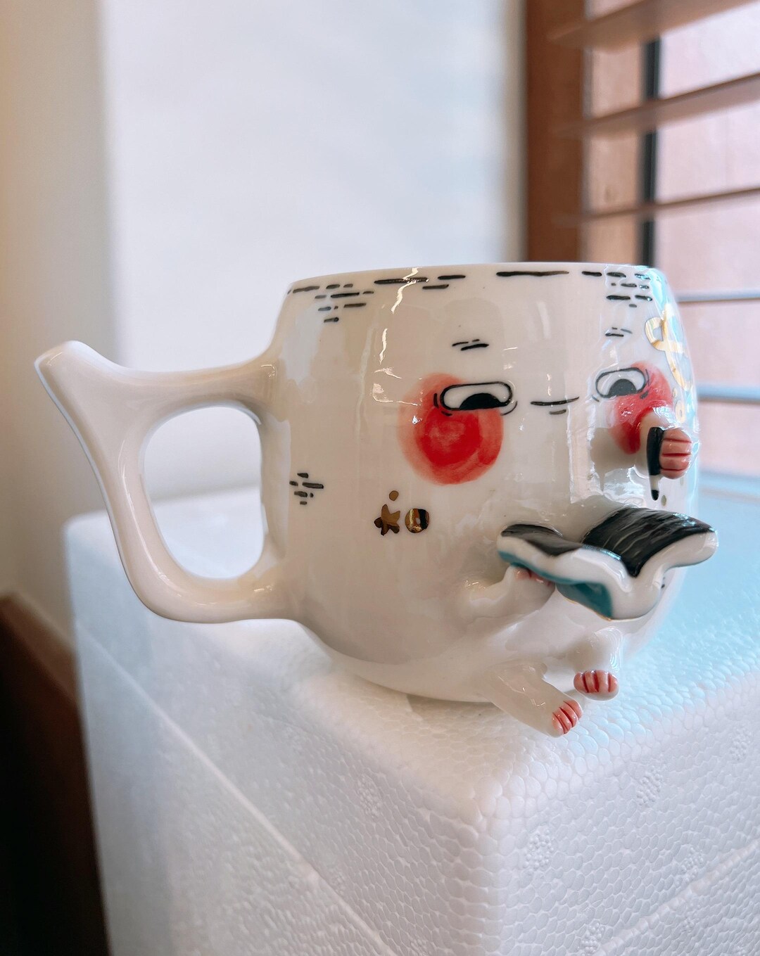 Very Thin Crack on Book Cover) Dear My Diary Bebe - Mug - Etsy