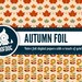 Autumn Digital Paper Retro Fall Patterns Autumn Digital - Etsy