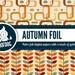 Autumn Digital Paper Retro Fall Patterns Autumn Digital - Etsy