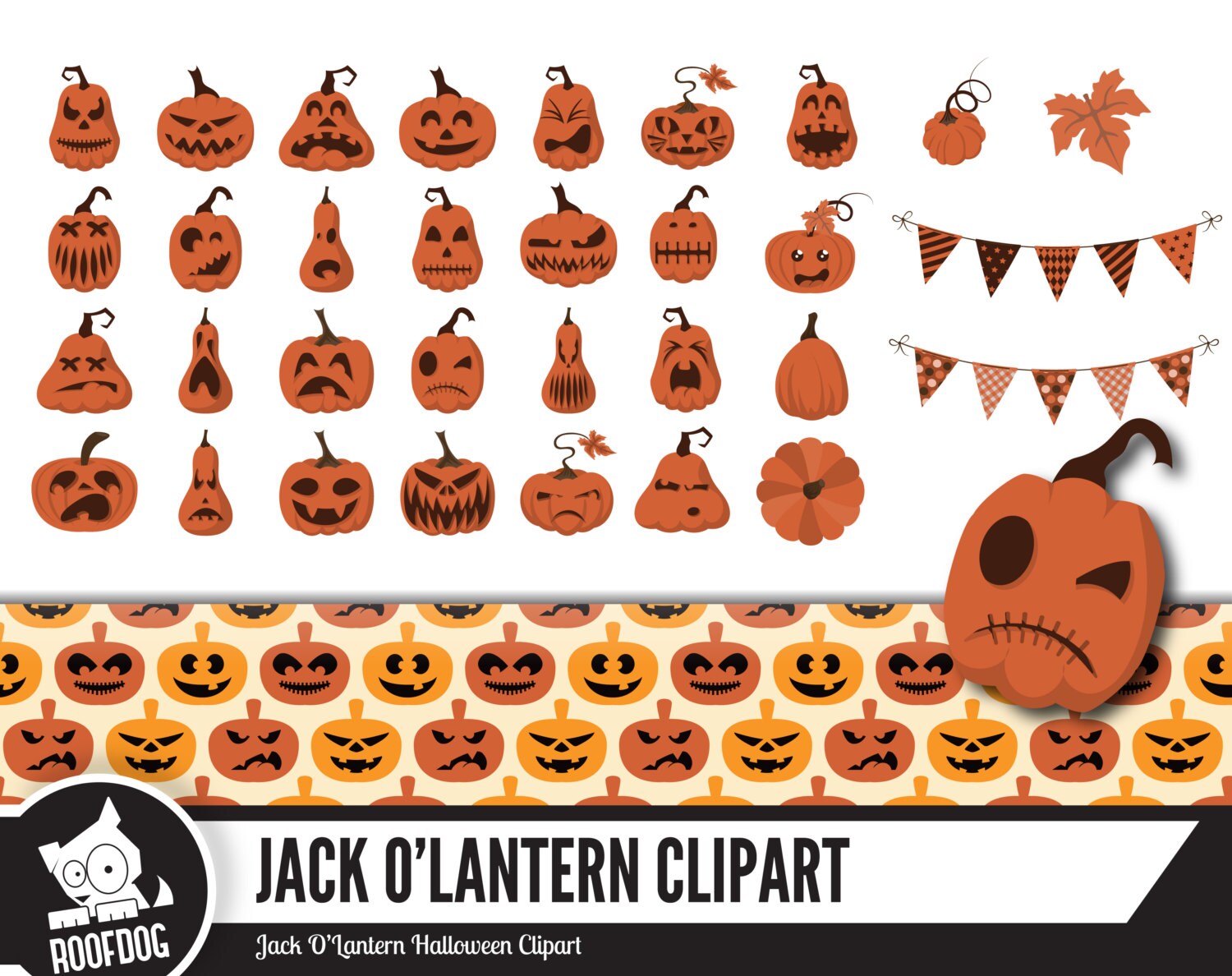 Jack O Lantern Clipart Halloween Pumpkin Clip Art Halloween Jack O ...