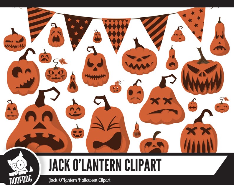 Jack O Lantern Clipart Halloween Pumpkin Clip Art Halloween Jack O ...