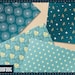 Atomic Starbursts Digital Paper | 1950s Atomic Pattern | Mid Century ...