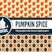 Pumpkin Spice Digital Paper | Pumpkin Spice Latte | Pumpkin Fall ...