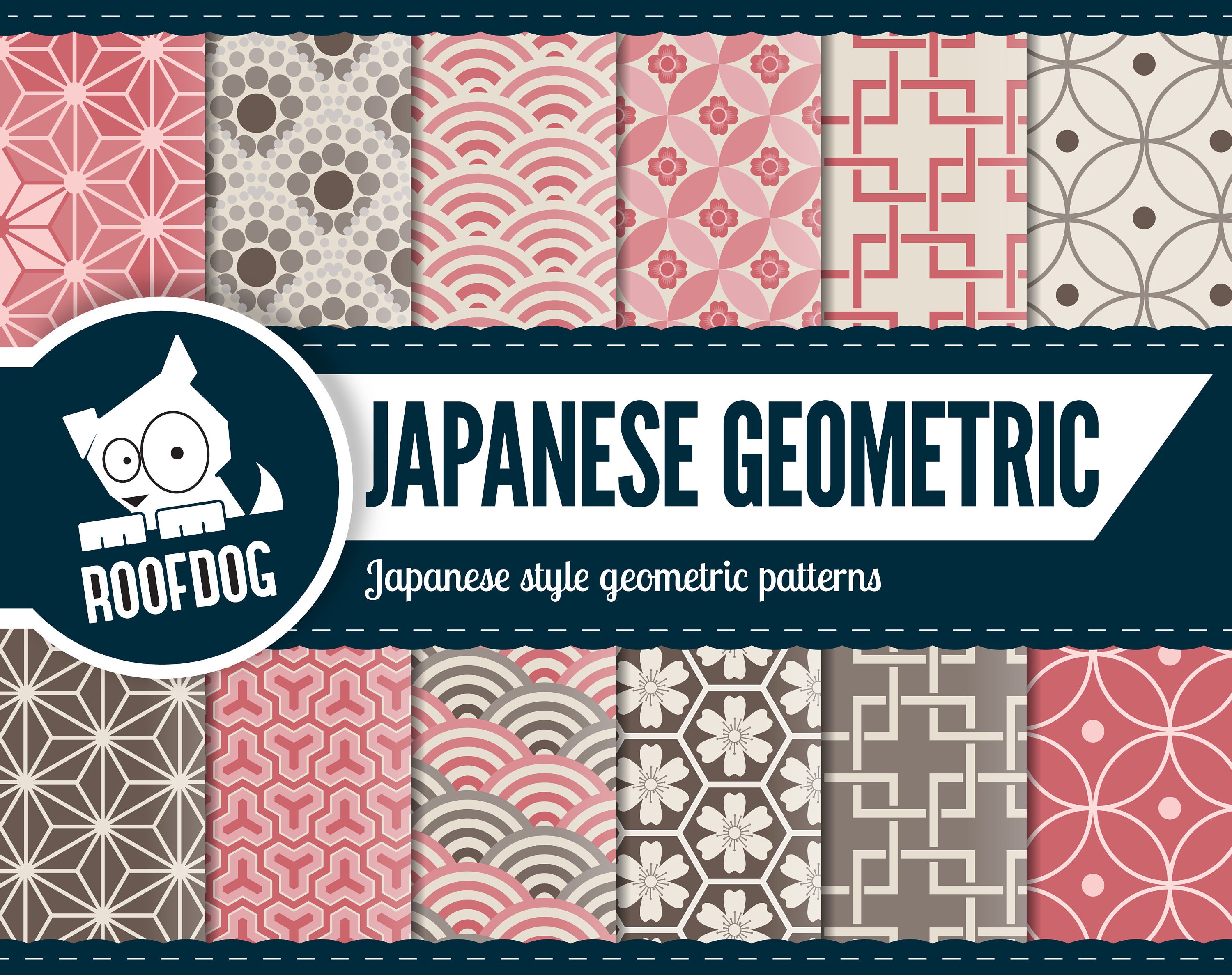 Japanese Geometric Patterns
