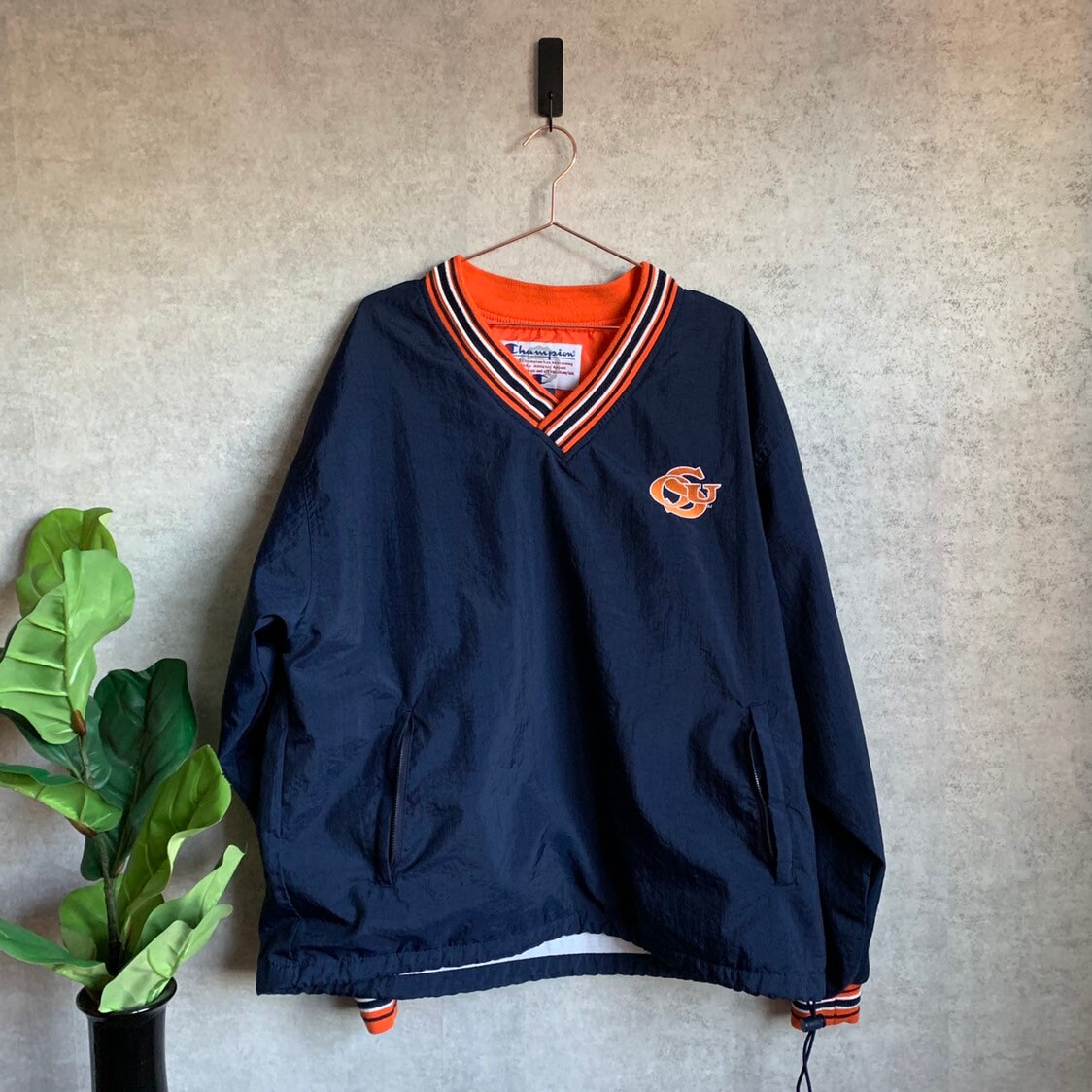 Vintage Oregon State University Beavers Navy Blue Champion Pullover