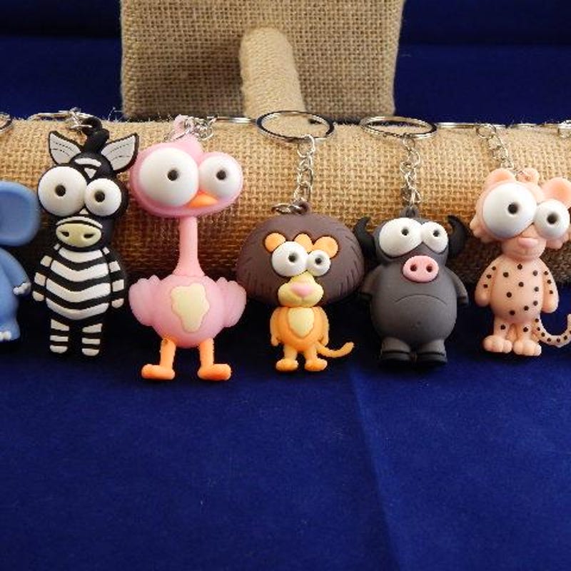 Bulk Animal Key Chain - Etsy UK