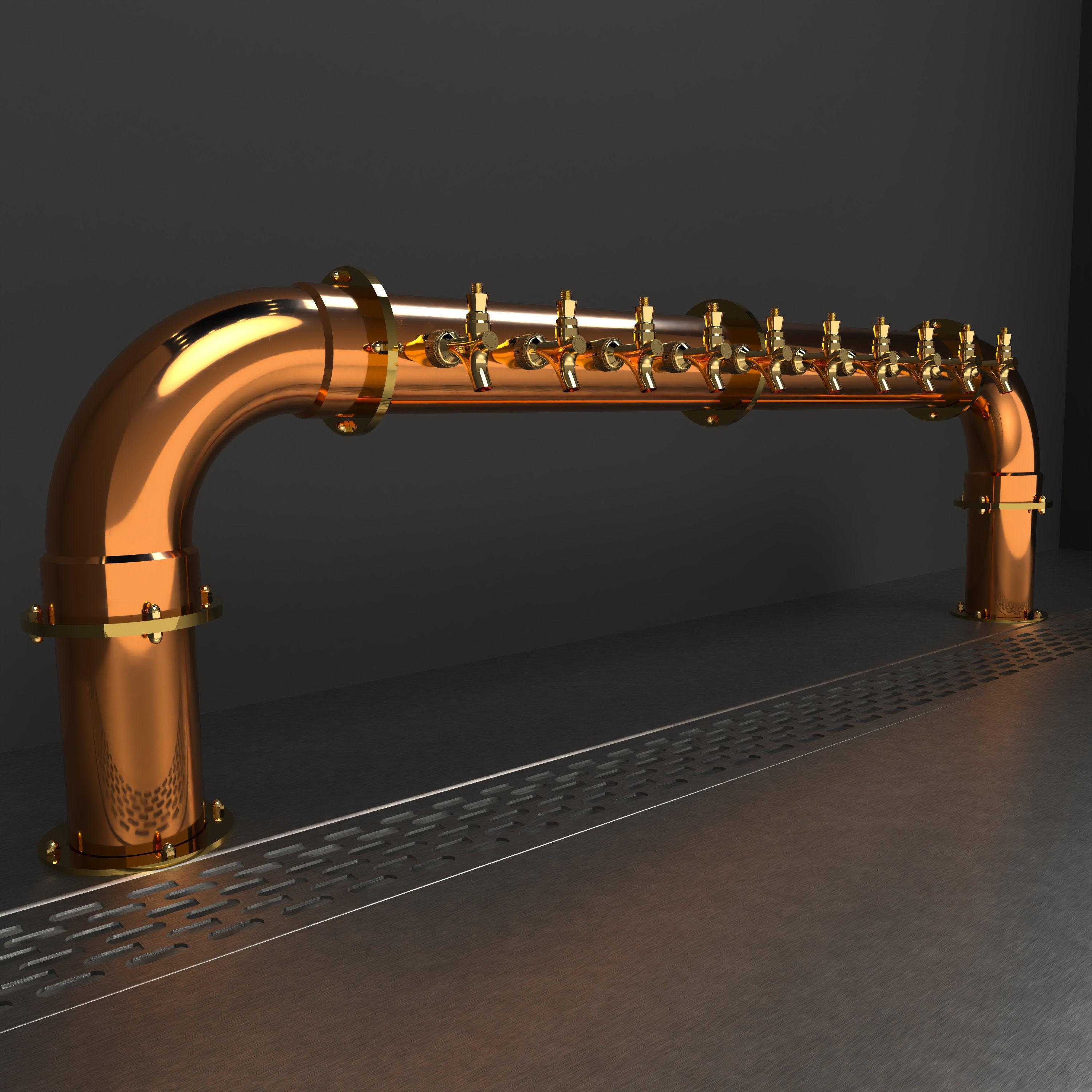 Arcadia Beer Tower Bridge Copper 4'' - Etsy