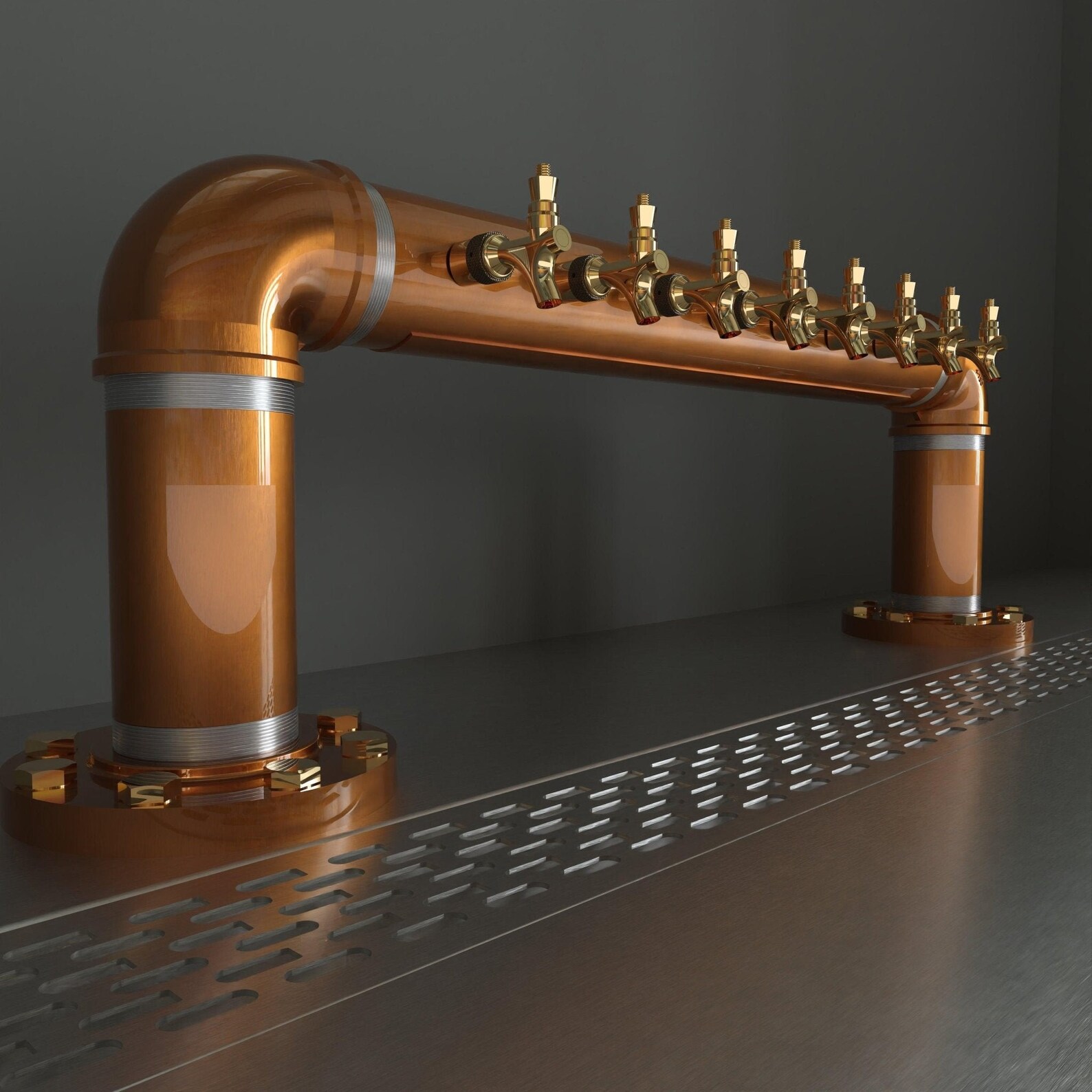 Rough Beer Tower | Bridge 4'' - Etsy