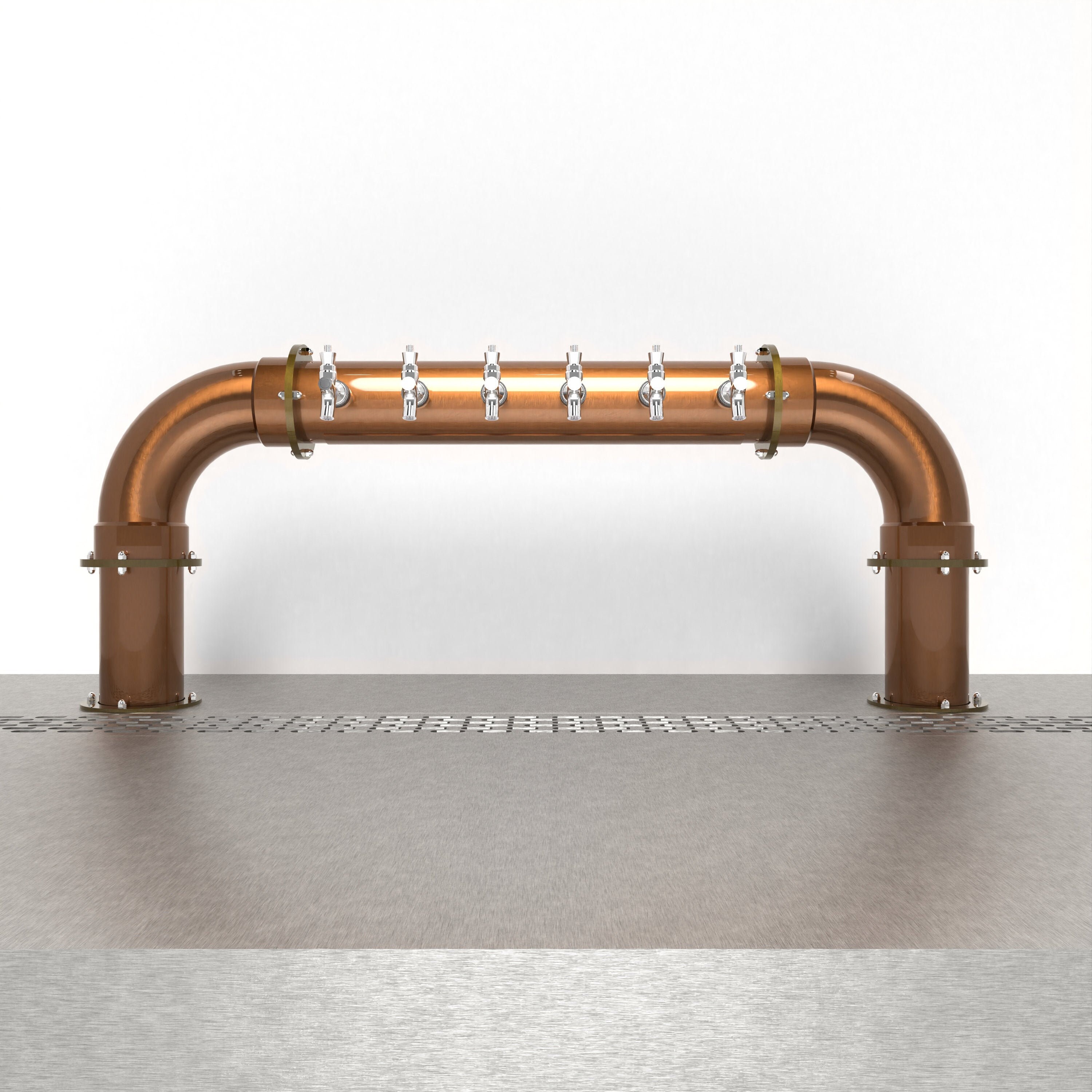 Arcadia Beer Tower Bridge Copper 4'' - Etsy