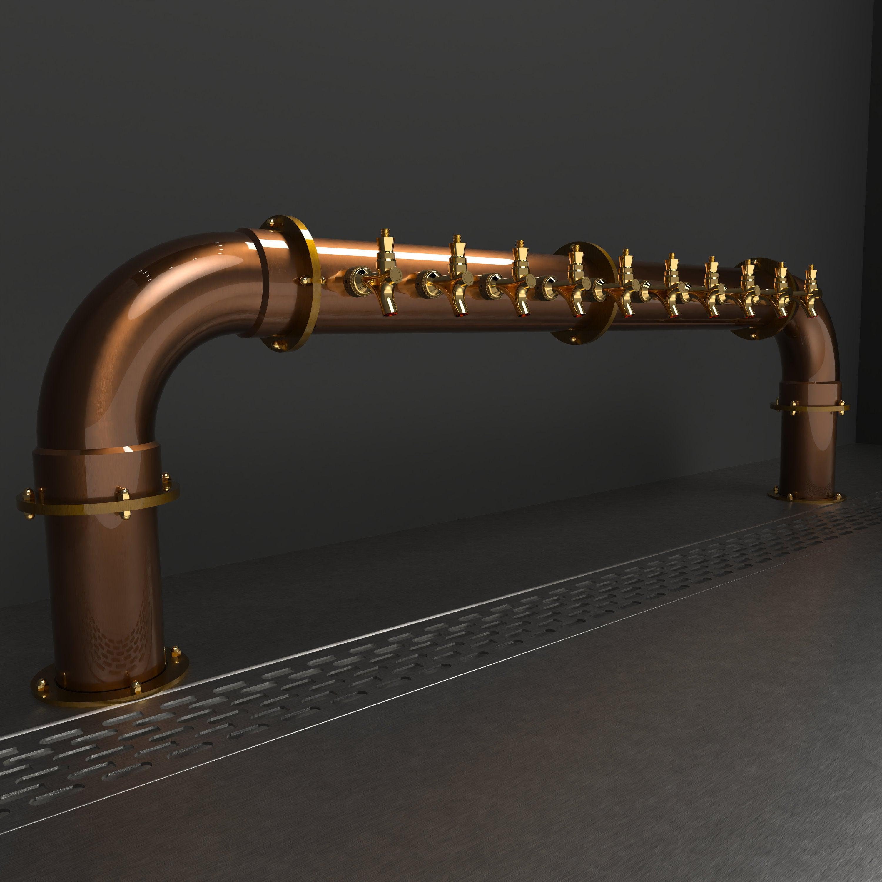 Arcadia Beer Tower Bridge Copper 4'' - Etsy