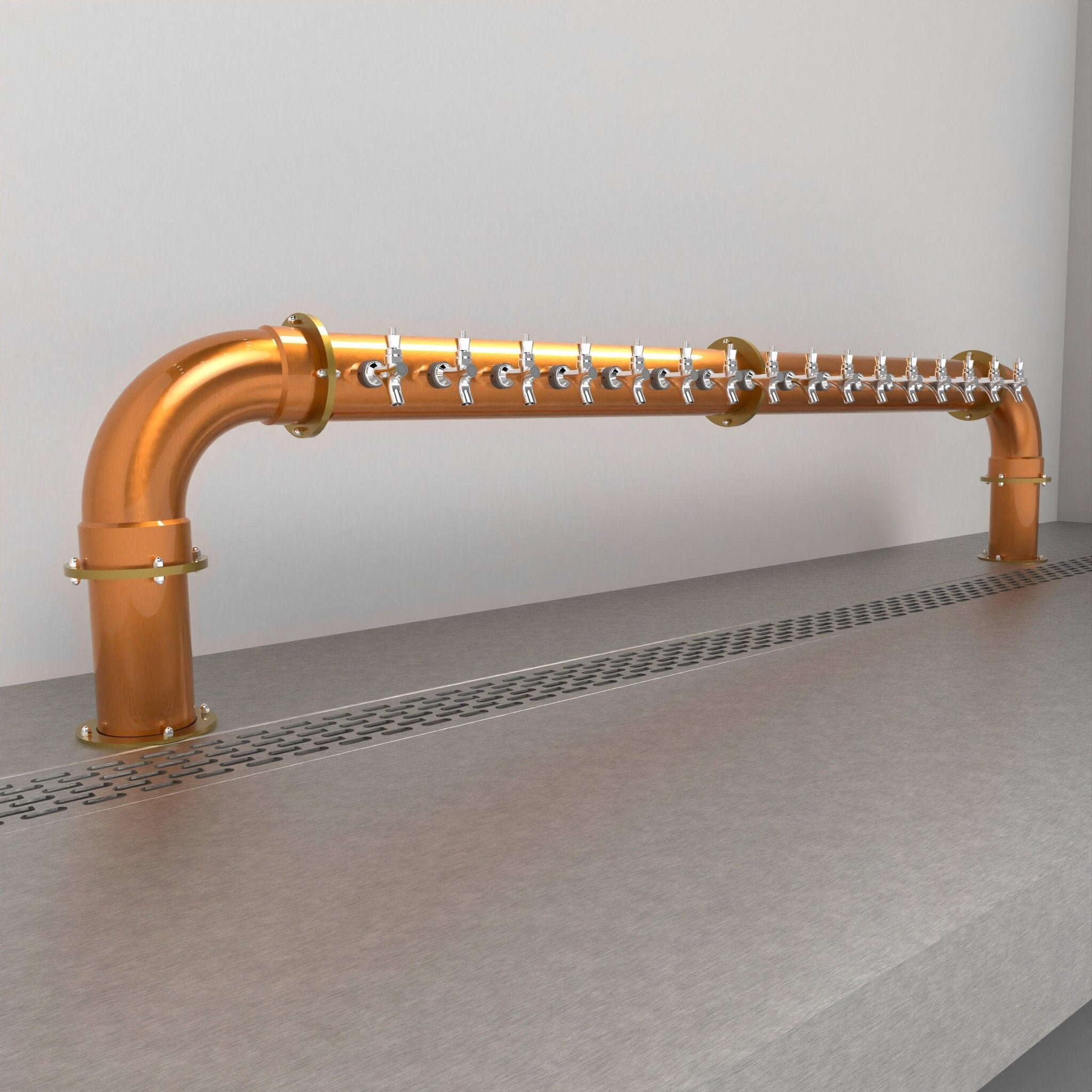 Arcadia Beer Tower Bridge Copper 4'' - Etsy