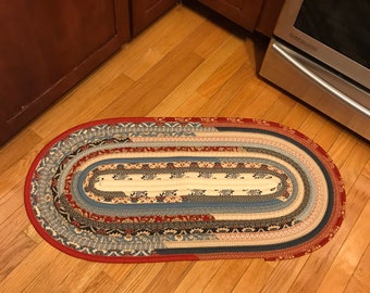 Red White Blue Rug - Etsy