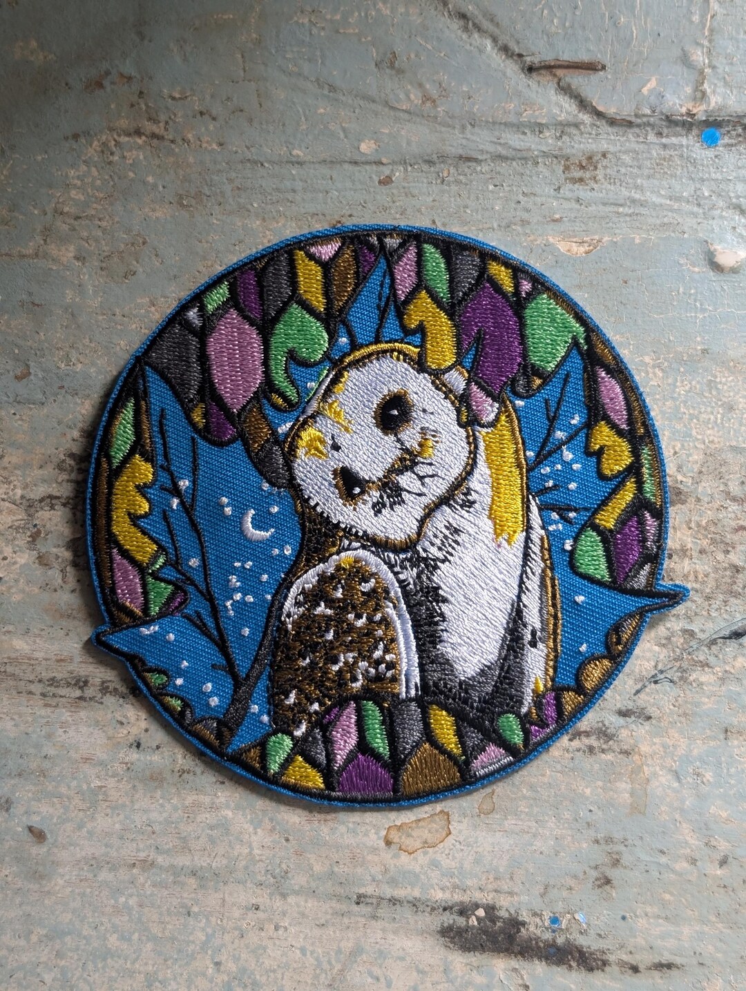 Night Owl Patch - Etsy