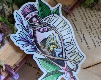 Printable Amortentia Love Potion Sticker / Label for Your DIY Potions ...