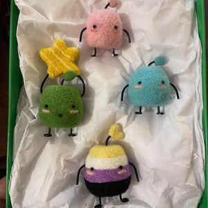 PRIDE Junimo, Needle Felted - Stardew Valley Gift, LGBTQ+ - Etsy