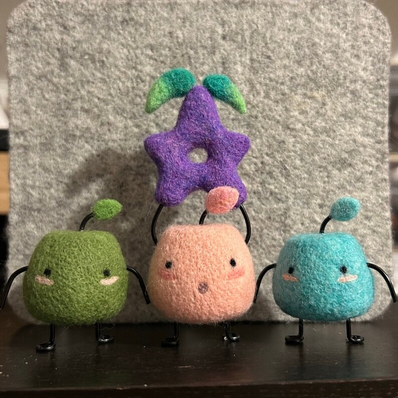 Needle Felted Junimo - Customized, Handmade, Stardew Valley Gift - Etsy