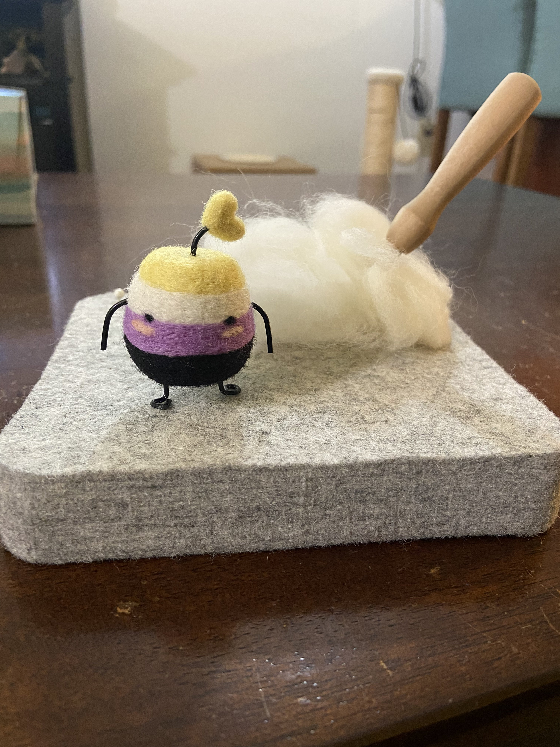 PRIDE Junimo, Needle Felted - Stardew Valley Gift, LGBTQ+ - Etsy