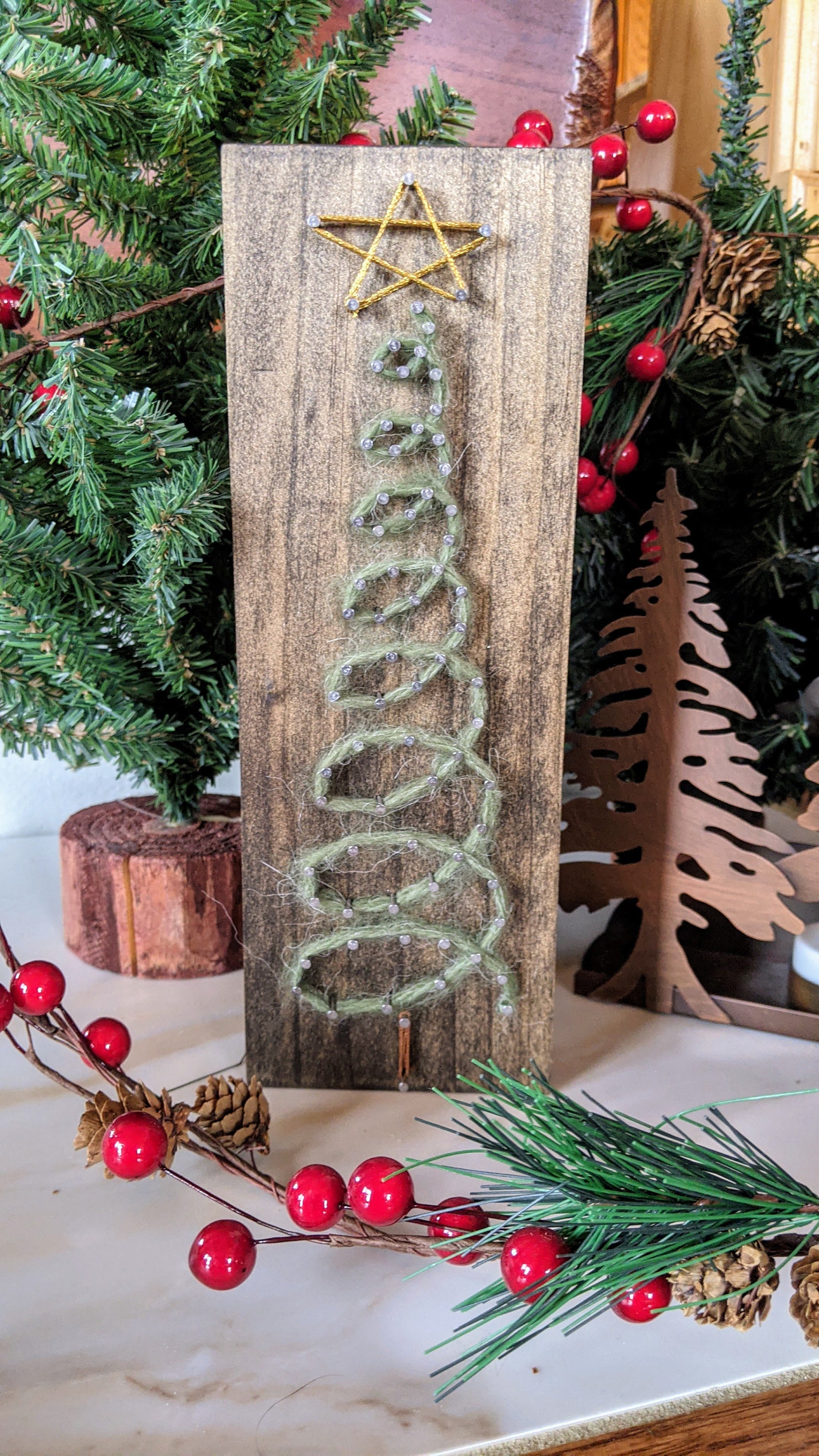 Swirl Christmas Tree Made to Order - Etsy
