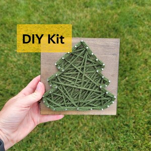 DIY Kit Christmas Tree String Art Kit DIY String Art Kit DIY Christmas ...